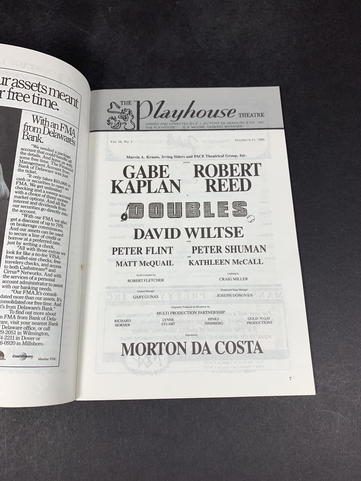 Robert Reed "The Brady Bunch" & Gabe Kaplan Autograph Program, PSA/DNA ...