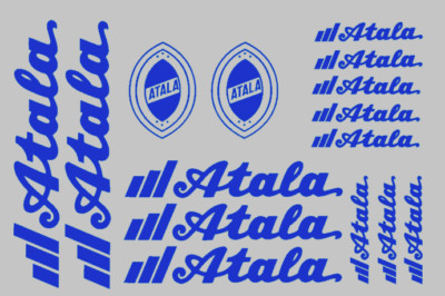 ADESIVI ATALA decals sticker bici 15 adesivi | eBay