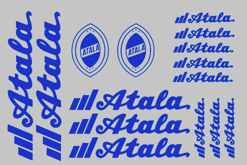 ADESIVI ATALA decals sticker bici 15 adesivi | eBay
