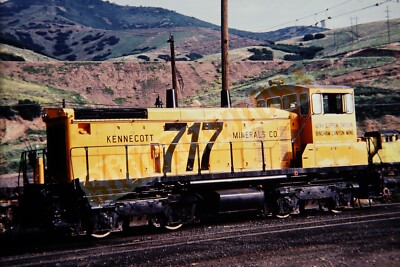 Vtg 1986 Train Slide 717 Kennecott Minerals Co. Engine UT X8R188 | eBay