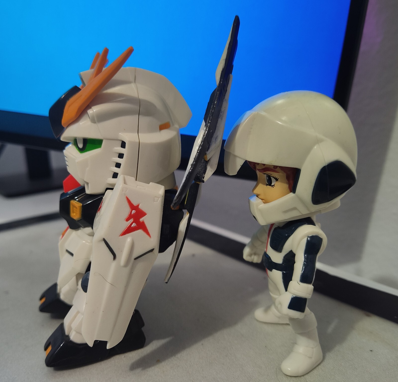 Banpresto Super Robot Wars Hybrid Armor Figure Gundam & Amuro. | eBay