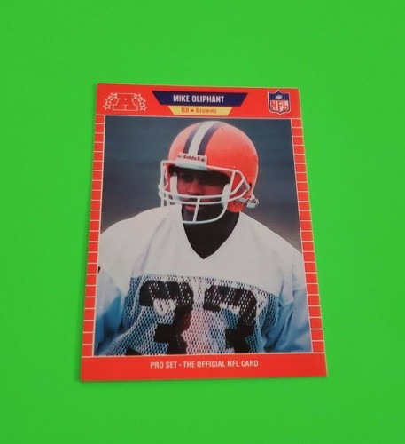 1989 Pro Set Football Mike Oliphant Card #452***Cleveland Browns*** | eBay