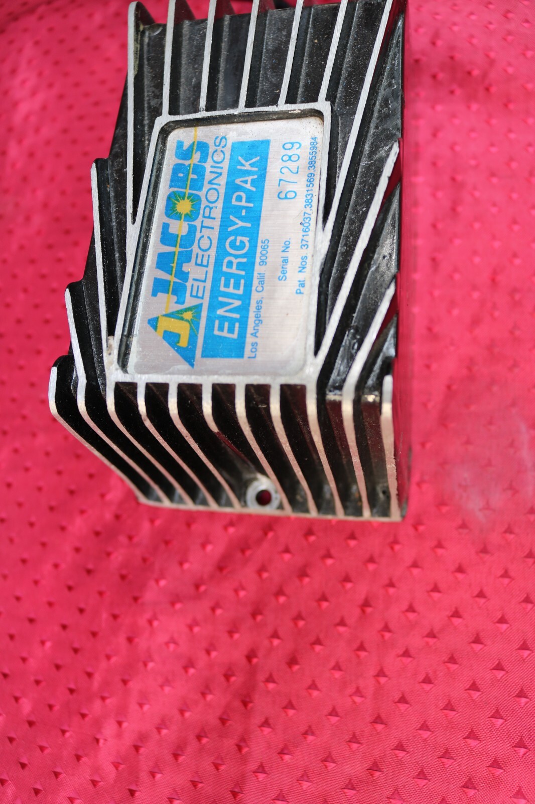 VINTAGE JACOBS CD IGNITION BALDWIN MOTION PHASE III MOPAR IGNITION ...