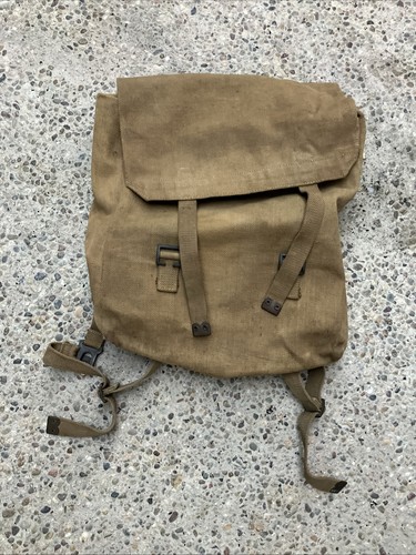ORIGINAL AUSTRALIAN MILITARY FIELD PACK WITH STAPS | eBay