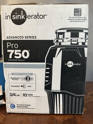 InSinkErator Pro 750 Garbage Disposal 3/4 HP w/ Power Cord – Quiet ...
