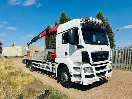 2013 (13) MAN TGS 26.440 6X2 FLAT, DOUBLE SLEEPER, PALFINGER PK 20002 ...