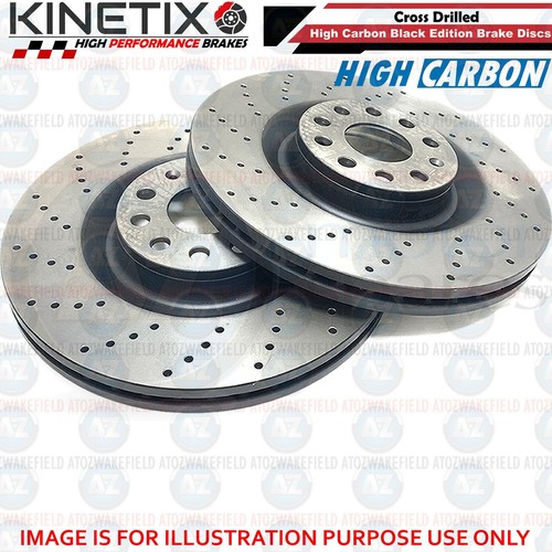 For Mini John Cooper Works R58 Rear Cross Drilled Performance Brake Discs 259mm | eBay UK