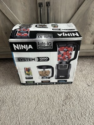 Ninja Kitchen System 1200 with Auto IQ Boost and 7-Speed Blender (BL493 ...