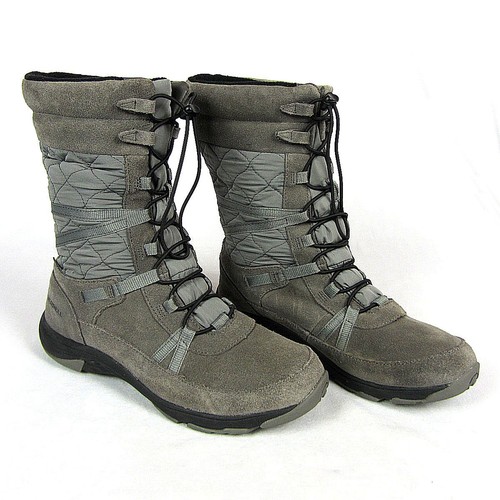 Merrell Womens Approach Tall Leather Waterproof Winter Boots J99130 ...