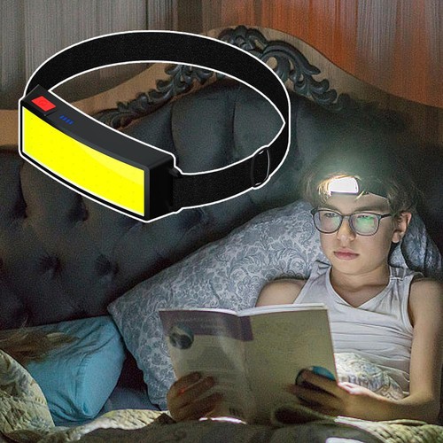 USB Charging Waterproof LED Headlamp Source Running Head-Mounted Light ...