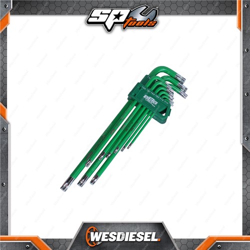 888 Series 9 Pieces of Long Series Key Set - Torx Chrome Vanadium Steel ...