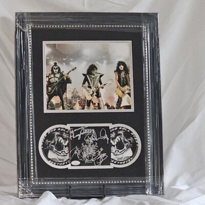 KISS Band hand Signed Autographed CD Alive 4 IV JSA full Letter ...
