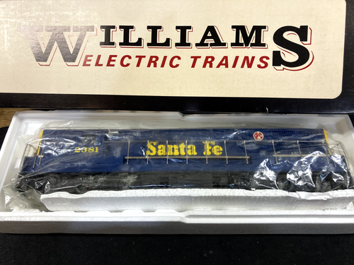 O Gauge 3-Rail Williams ATSF Santa Fe Trainmaster Diesel #2381 ...