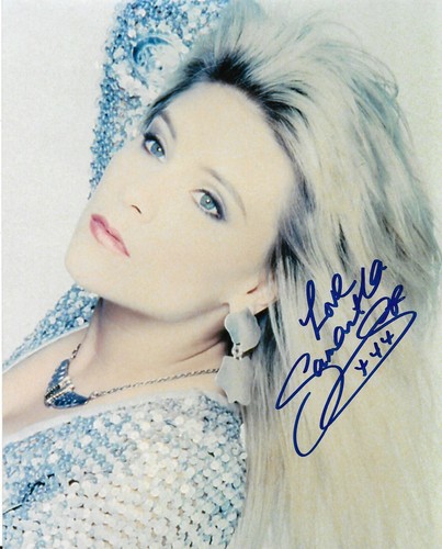 Samantha Fox Page 3 Model & Singer Signed autograph 10" x 8" COA 25759 ...