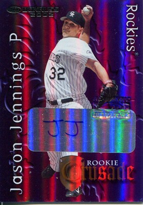 Jason Jennings Autographed 2002 Donruss Card | eBay