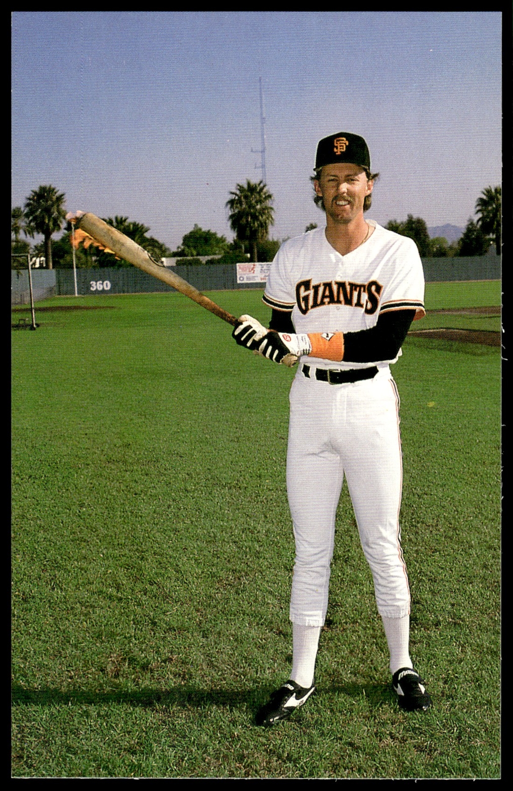 1985 Barry Colla San Francisco Giants Postcard Johnnie LeMaster #NNO | eBay
