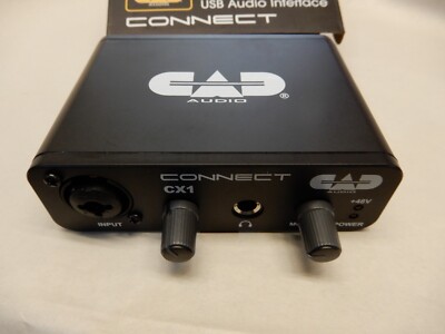 CAD CX1 Single channel USB Interface 24 Bit/96KHz | eBay