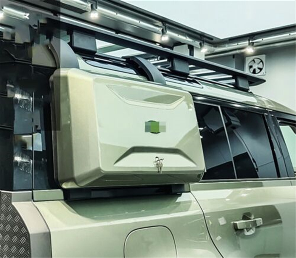 Grasmere Green Exterior Side Mounted Gear Box Carrier Fits Defender ...