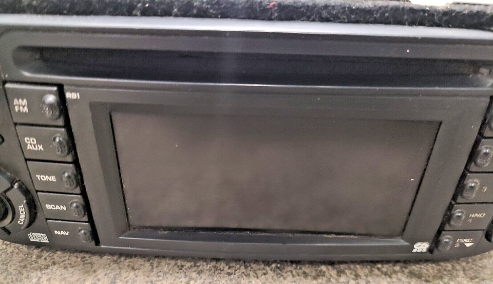 Chrysler Dodge Jeep RB1 RDS Radio CD DVD GPS Navigation System ...