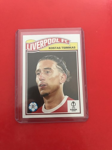 Topps Living Set Ucl Kostas Tsimikas Liverpool FC #571 Mint Carte | eBay