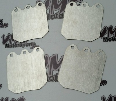VMS Titanium Brake Heat Shield Set for Legends Race Car w/Wilwood ...