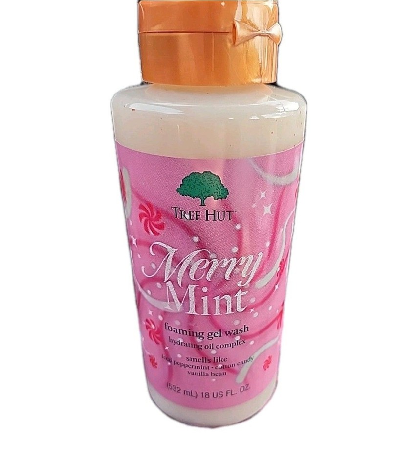 Merry Mint Foaming Gel Body Wash Moisturizing & Refreshing 18 oz NIP ...