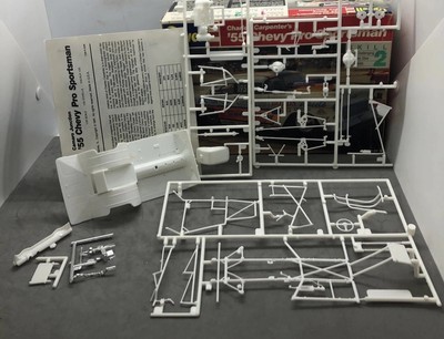 Pro Sportsman Mod Street 55 Chevy DRAG Racing CHASSIS 1:25 Serch LBR ...