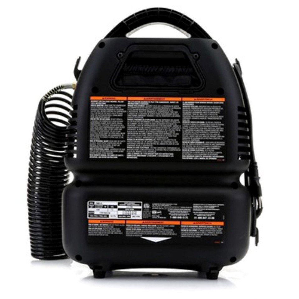 Porter-Cable CMB15 0.8 HP 1.5 gal. Oil-Free Fully Shrouded Air ...