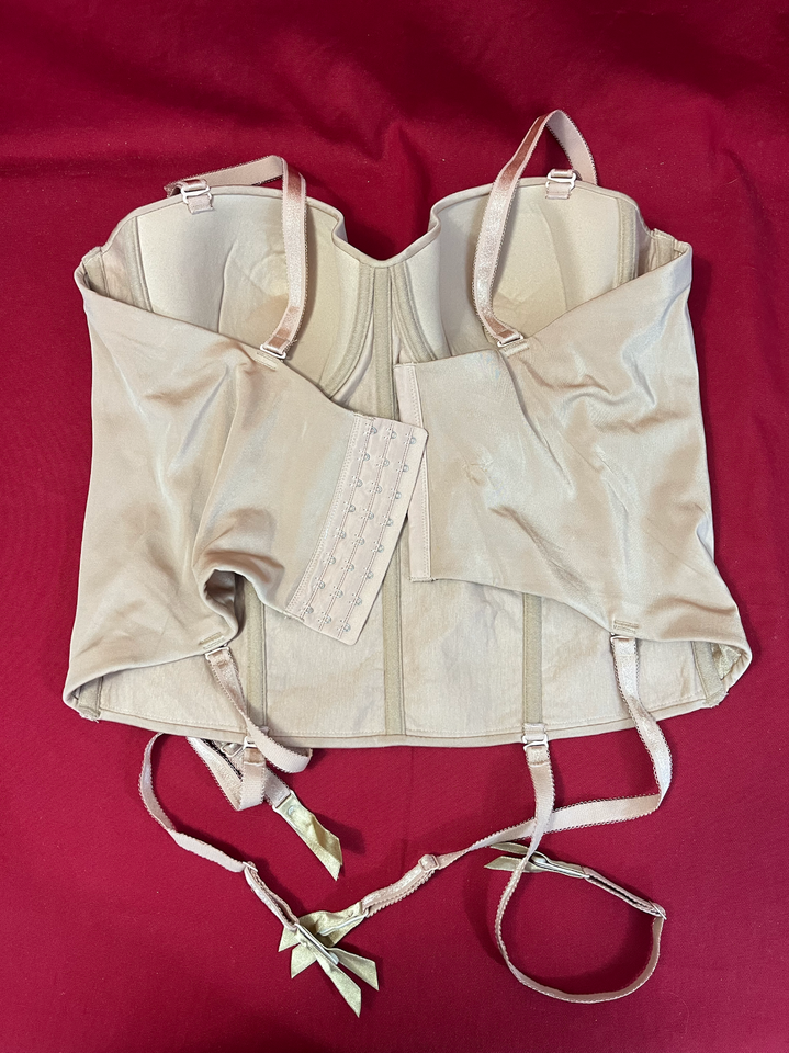 SILVIA - BUSTIER / BRALETTE W/ ATTACHED GARTERS, Various Sizes & Colors ...