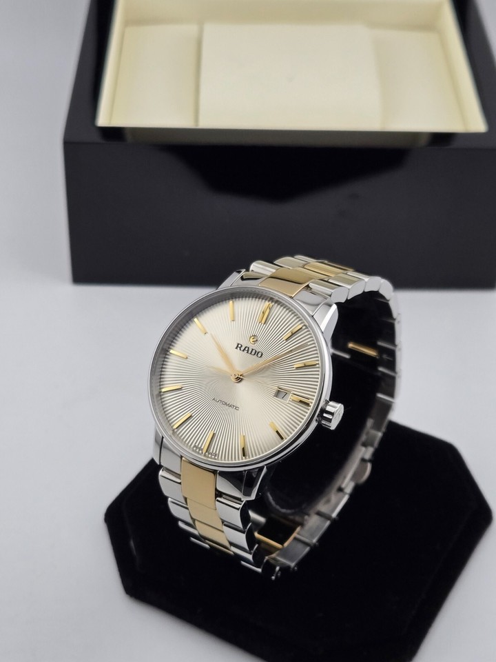 Rado Men's Coupole Classic Gold Accents Automatic Watch - R22860103 ...