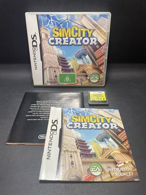 NDS Nintendo DS - Sim City Creator SimCity | eBay Australia