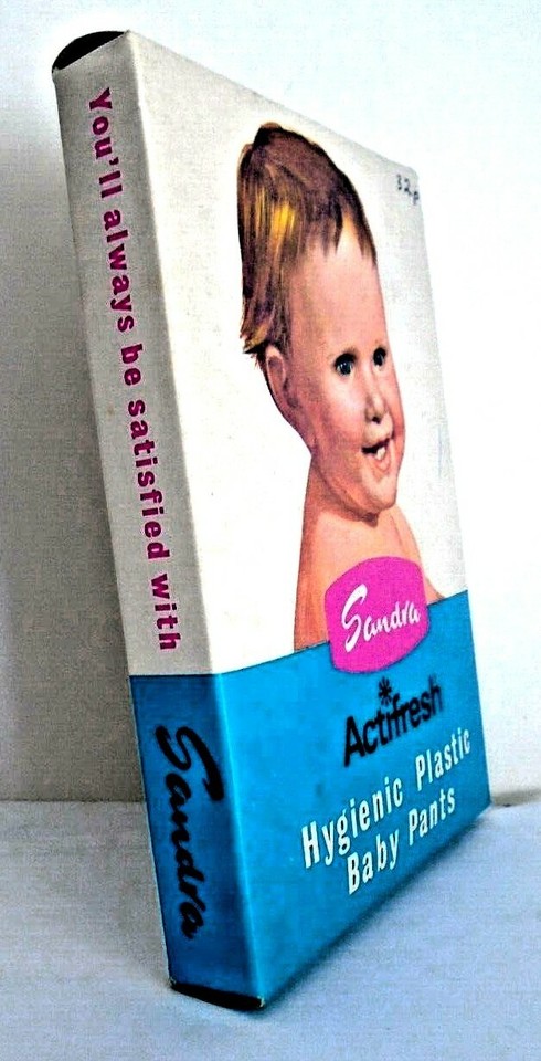 Vintage Sandra Baby Plastic Pants -Small Mint in Near Mint Pack -Ex ...