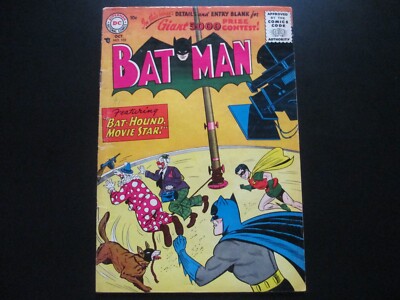BATMAN #103 1956 1st SILVER ISSUE LEAGUE OF EX-CONVICTS ACE BATHOUND ...