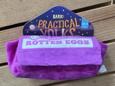 Barkbox Practical Yolks Rotten Eggs Beggland’s Worst Multipart Dog Toy ...