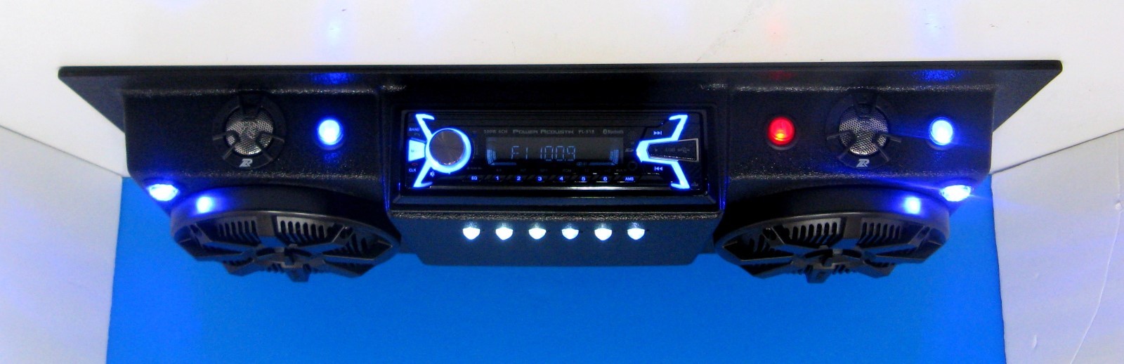 Golf Cart Radio UTV Overhead Console Stereo CLUB CAR YAMAHA BLUETOOTH ...