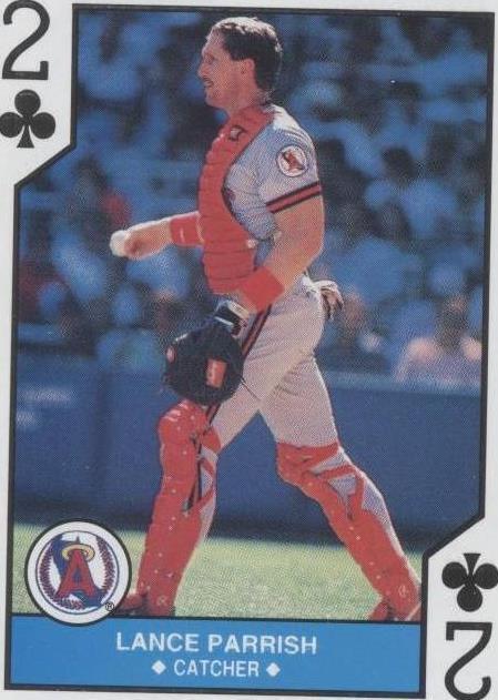 1990 U.S. Playing Cards Major League All-Stars - Lance Parrish #2C for ...