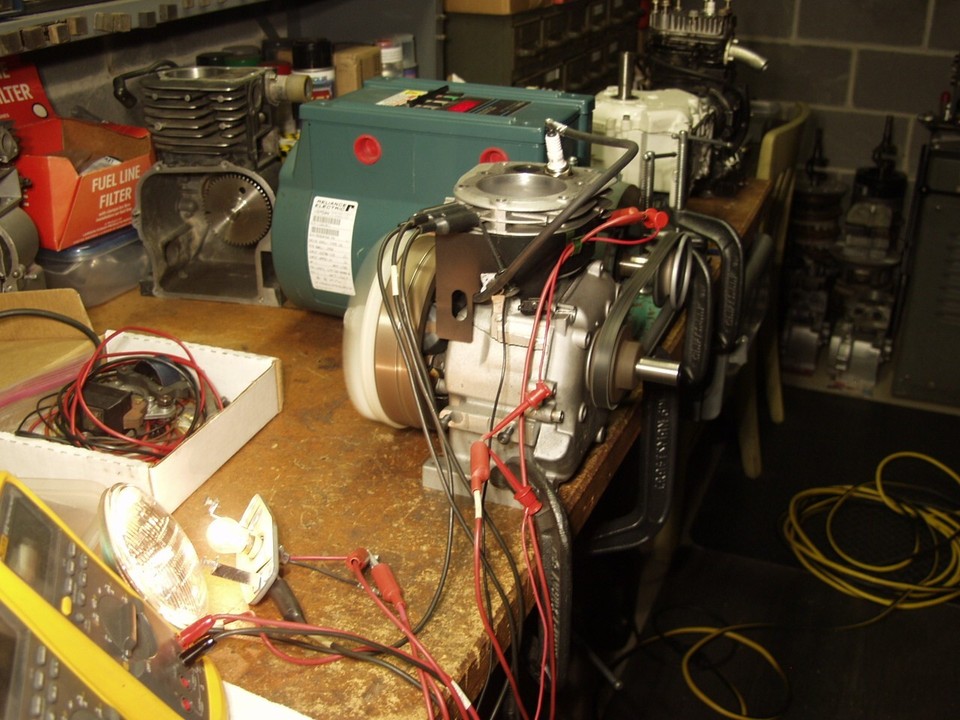 Tecumseh 12V 3 Amp Lighting Coil + Flywheel 1981 - LH195 HS40 HS50 Rupp ...