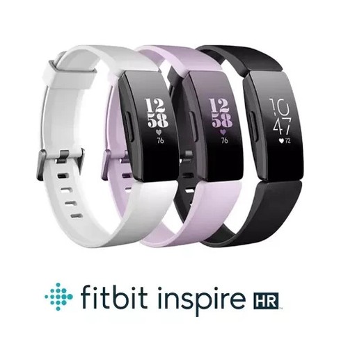 Fitbit Inspire HR Fitness Health Smartwatch Heart Rate Monitor Activity ...