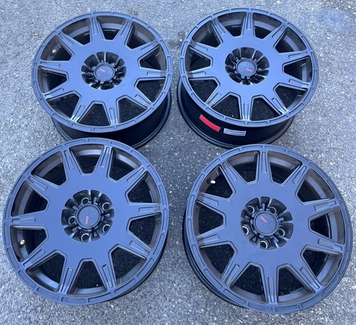 Flat Black Full Painted 17X8 20 5-114.30 DX4 X-Trail Wheels Set Of 4 | eBay
