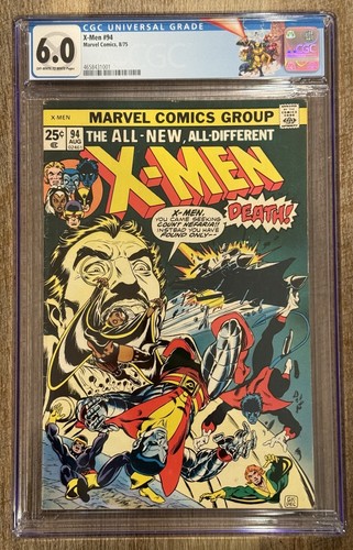 Marvel Comics X-Men #94 (1975), 2nd App. of Nightcrawler Storm Colossus ...