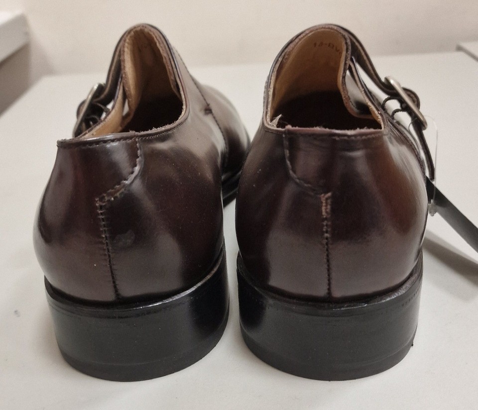 MENS SAMUEL WINDSOR HAND MADE LEATHER SHOES BROWN SIZE UK 8 BNWT CG BB7 ...