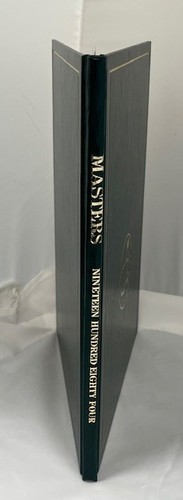 1984 Masters Annual - Book - Golf - unsigned - USED - But Decent ...