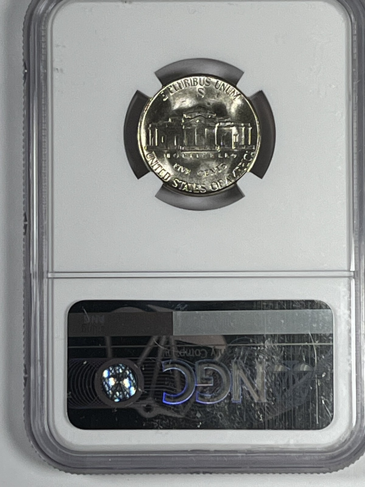 1945-S Jefferson Nickel : NGC MS66 Blazing White | eBay