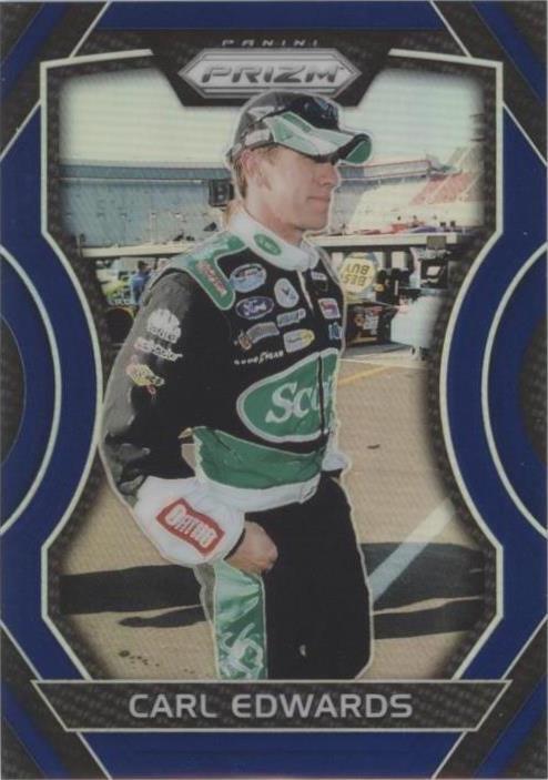 2018 Panini Prizm - Carl Edwards #23 Blue Prizm /99 for sale online | eBay