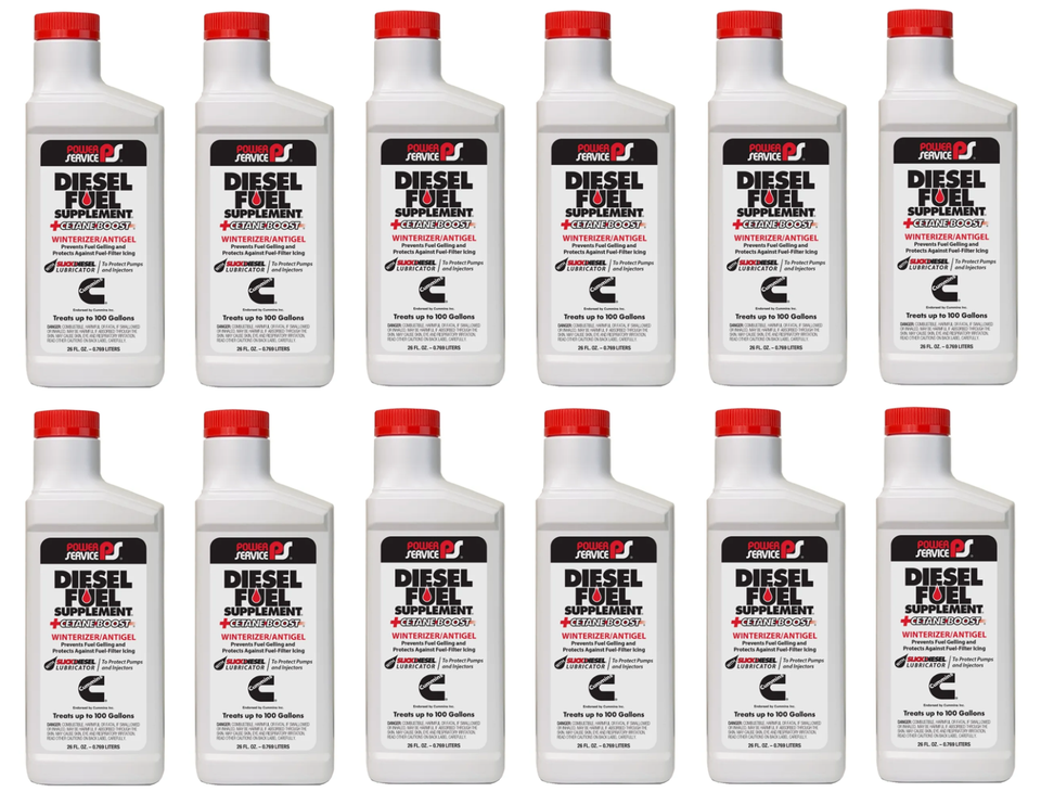 Power Service Diesel Fuel Supplement PLUS Cetane Boost | eBay