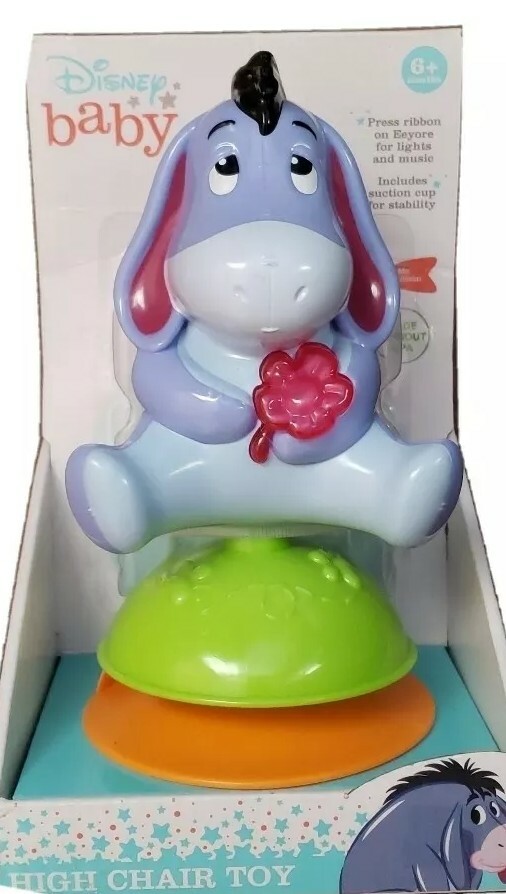 Eeyore Disney Baby High Chair Toy Winnie The Pooh Plays Music and Light ...