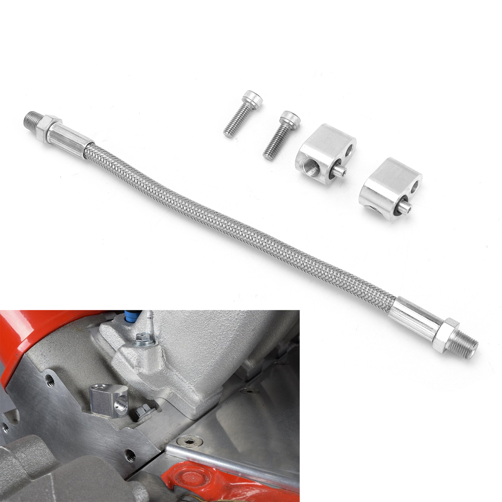 Ls Performance Parts Ls Steam Port Kit LS Cylinder Head Coolant Steam ...
