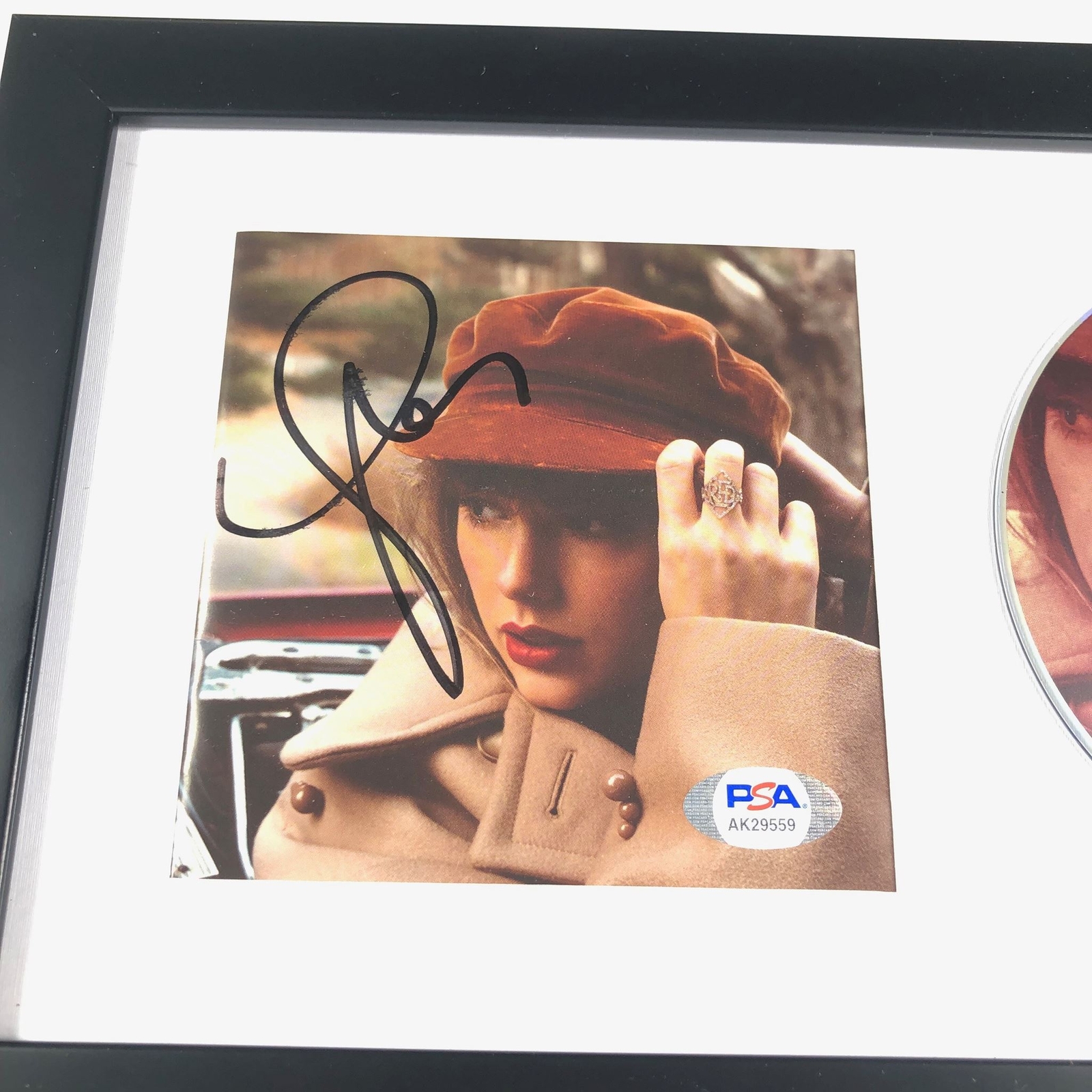Taylor Swift Signed CD Cover Framed PSA/DNA RED Autographed | eBay