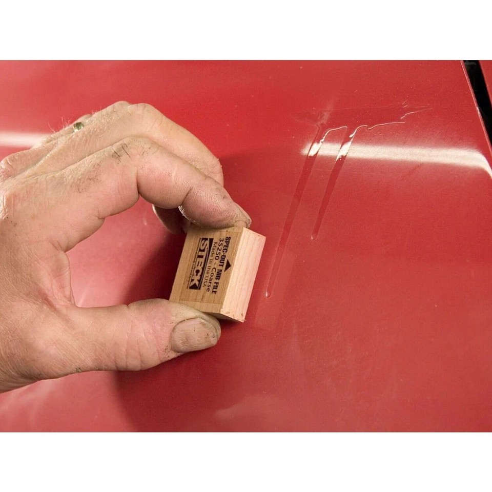 Steck Manufacturing 35250 Spec-Out Coarse Paint Nib File - FREE ...