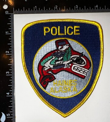Haines Alaska AK Police Department Patch | eBay